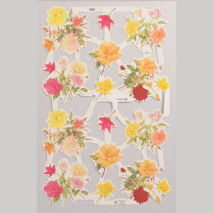 1820: Wild Roses Scrap Relief - Mamelok